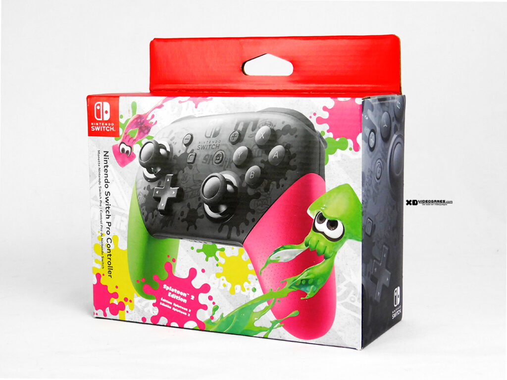 Control Pro de Switch Edición Splatoon 2 Original – XDvideogames