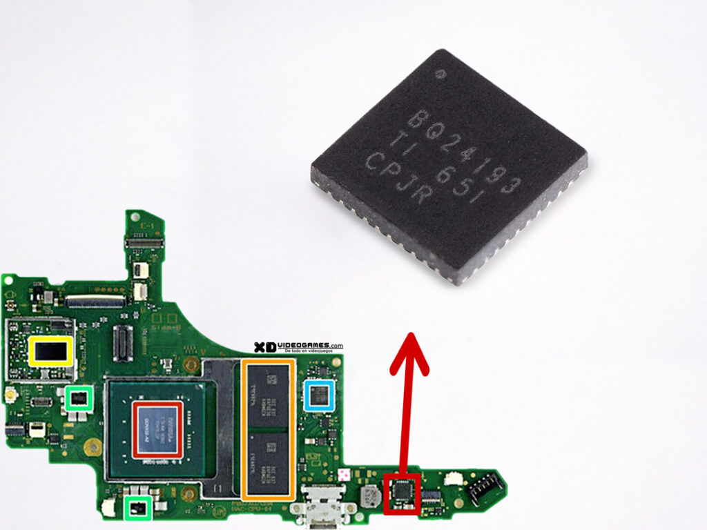IC BQ24193 para Nintendo Switch – XDvideogames