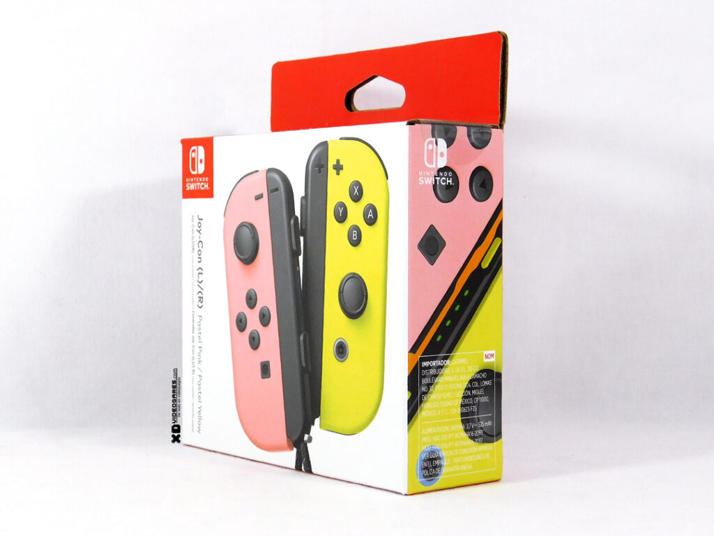 Joy-Con Rosa/Amarillo Pastel – XDvideogames