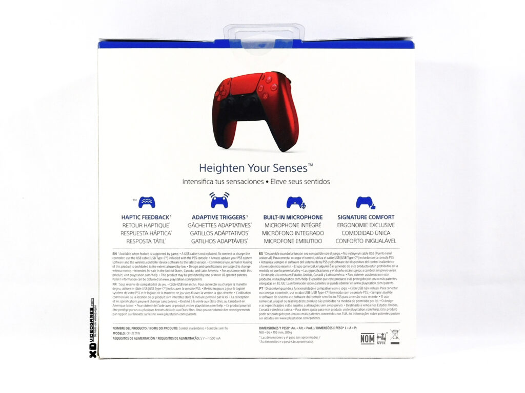 DualSense Control PS5 Volcanic Red – XDvideogames
